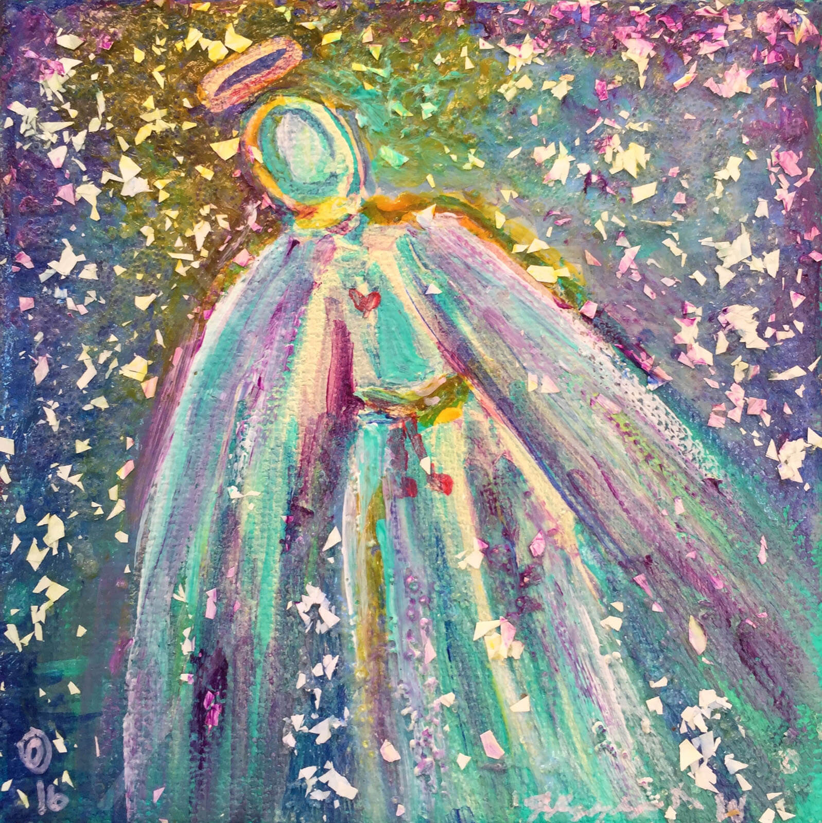 Angel Within – 4″ x 4″ – $64 | Northern & Central Coast California ...